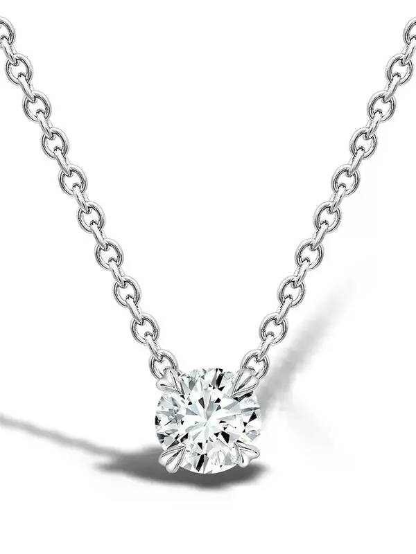 PRAGNELL 18kt White Gold Windsor Diamond Pendant - Silver