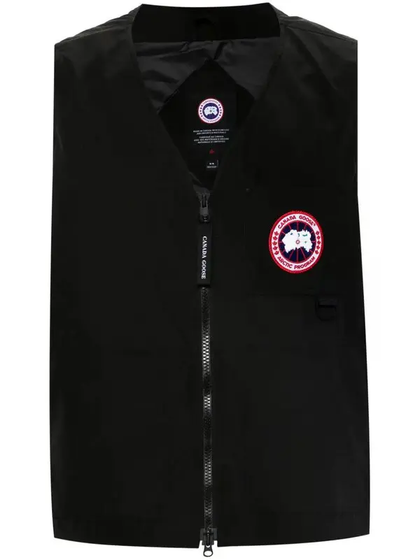 Canada Goose Logo-patch Zip-up Vest