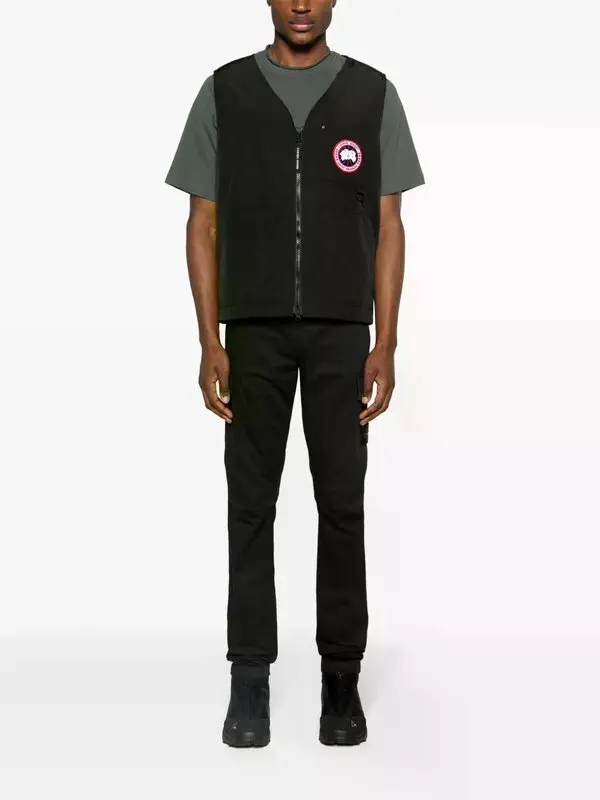 Canada Goose Logo-patch Zip-up Vest
