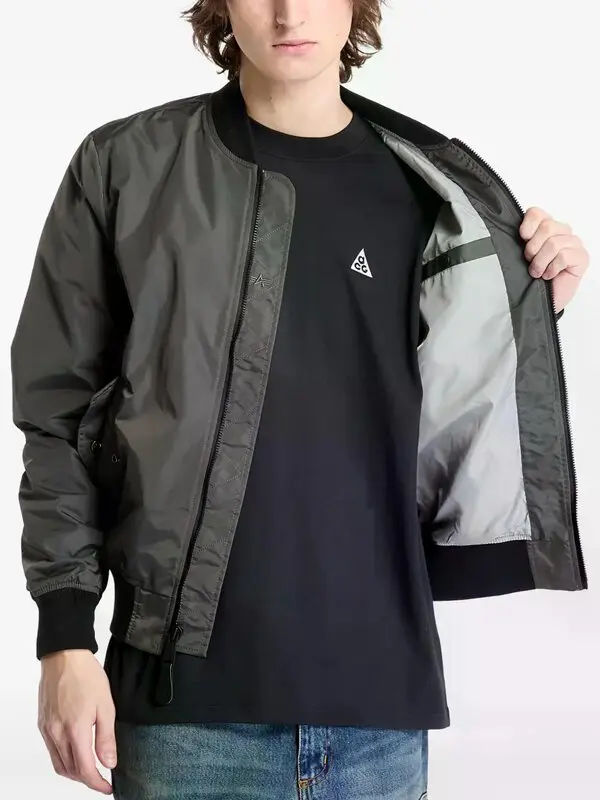 Alpha Industries Zip-up Bomber Jacket