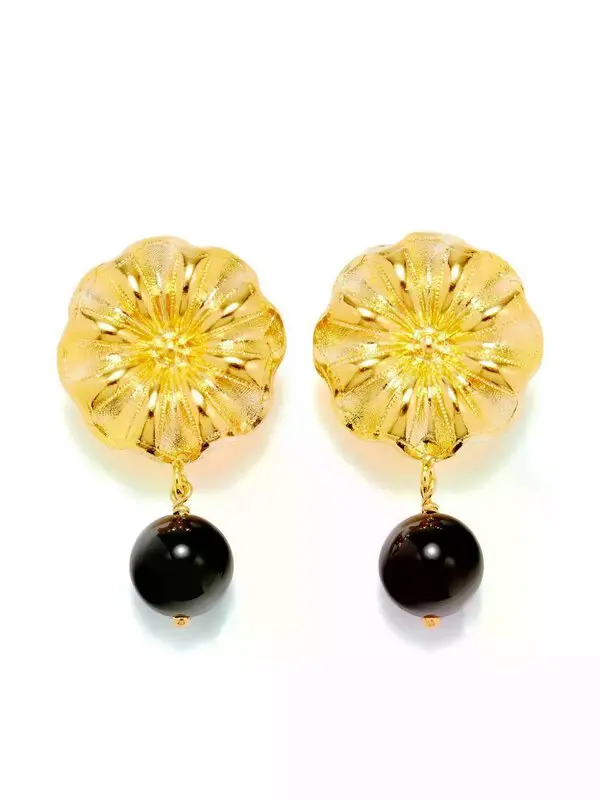 DESTREE Sonia Daisy Earrings - Black