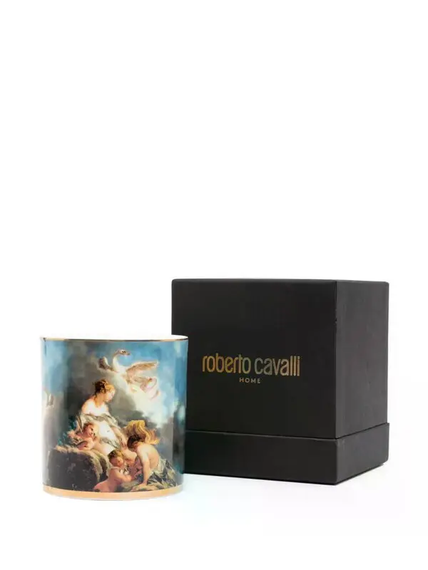 Roberto Cavalli Wild Leda-print Scented Candle