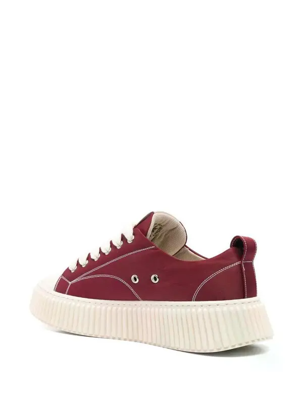 RHUN Treble Ridge-sole Sneakers - Red