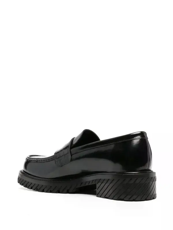 Off-White Chunky-sole Leather Loafers