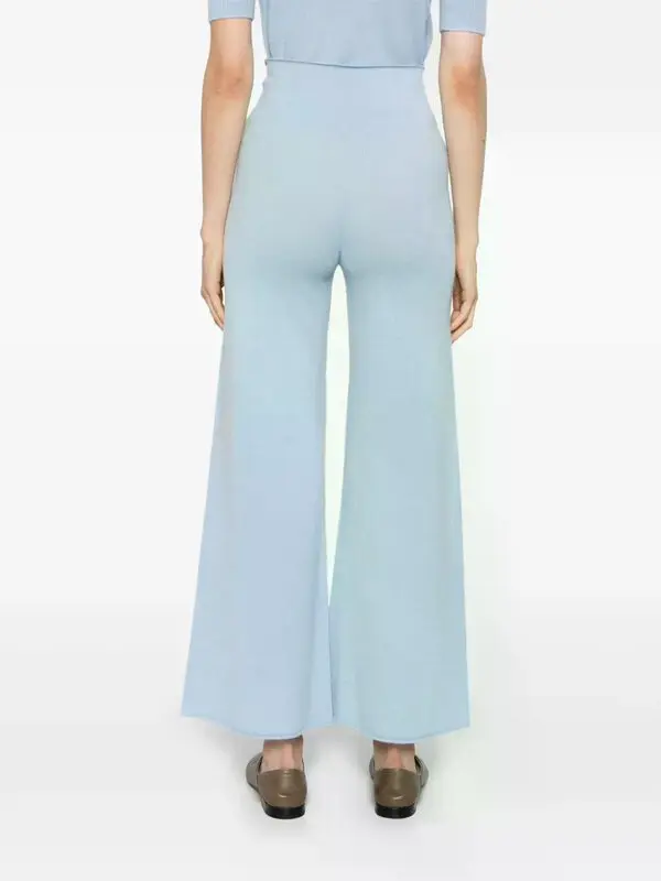 VANISÈ Cashmere Wide-leg Trousers