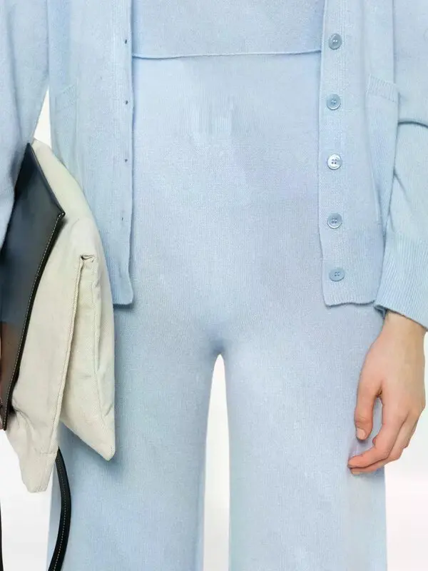 VANISÈ Cashmere Wide-leg Trousers