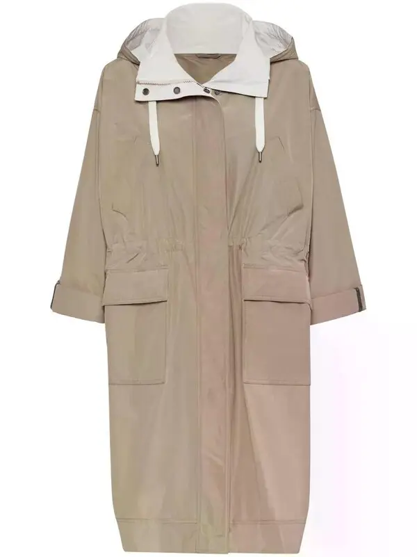 Brunello Cucinelli Drawstring-hood Parka