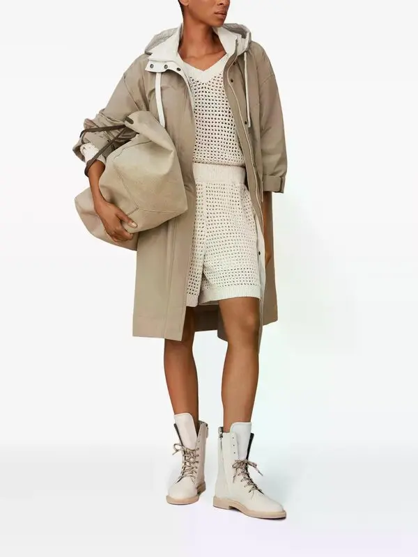 Brunello Cucinelli Drawstring-hood Parka