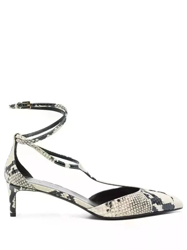 Khaite Mia T-strap Sandals