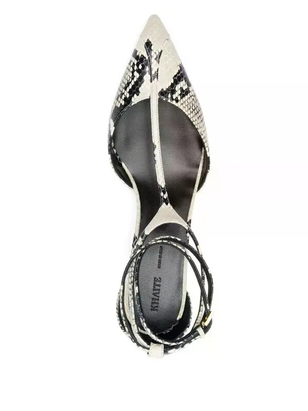Khaite Mia T-strap Sandals