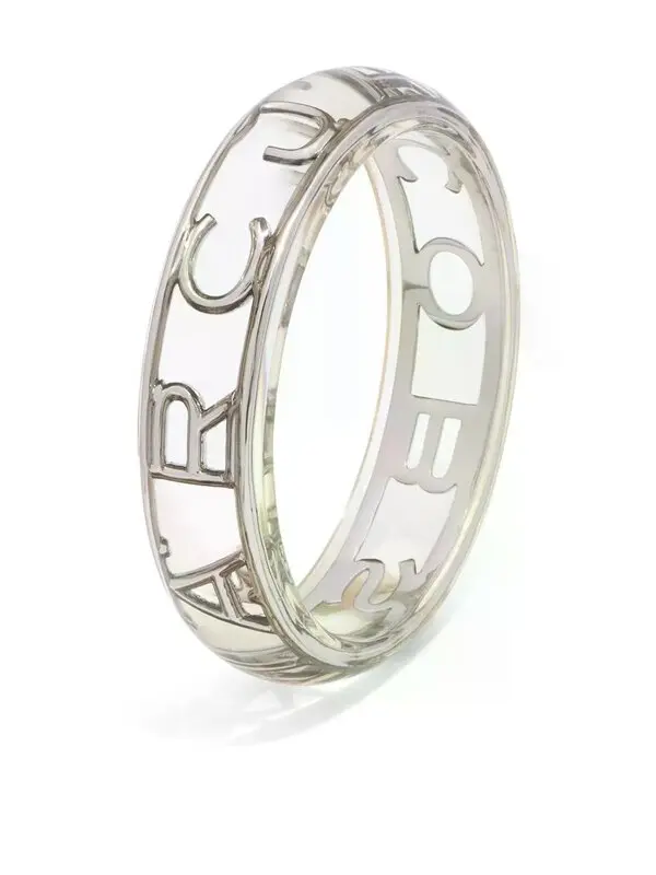 Marc Jacobs The Logo Bangle - Silver