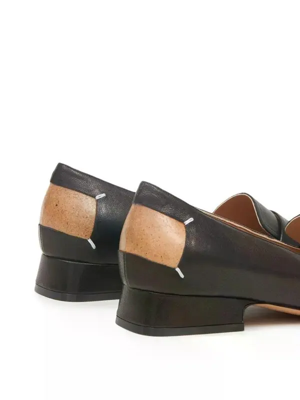 MAISON MARGIELA Four Stitches Decortiqué Loafers