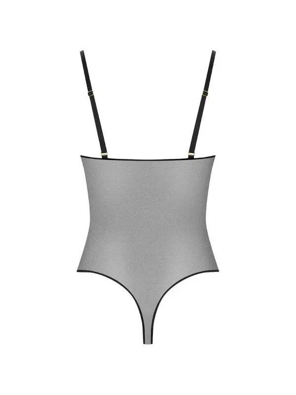 MAISON CLOSE Corps À Corps Thong-style Bodysuit - Black