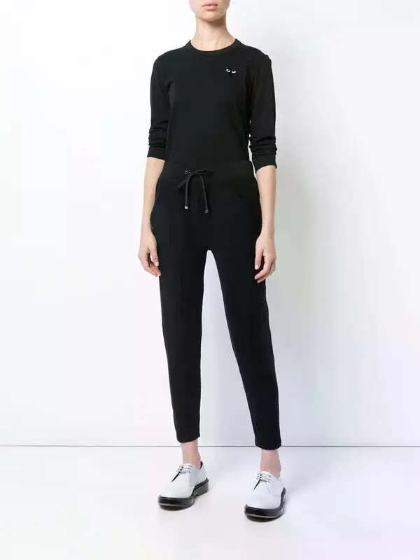 Play Comme Des Garcon Heart Embellished Top