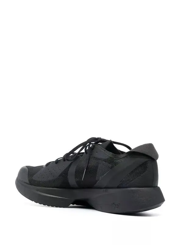 Y3 Striped Lace-up Sneakers