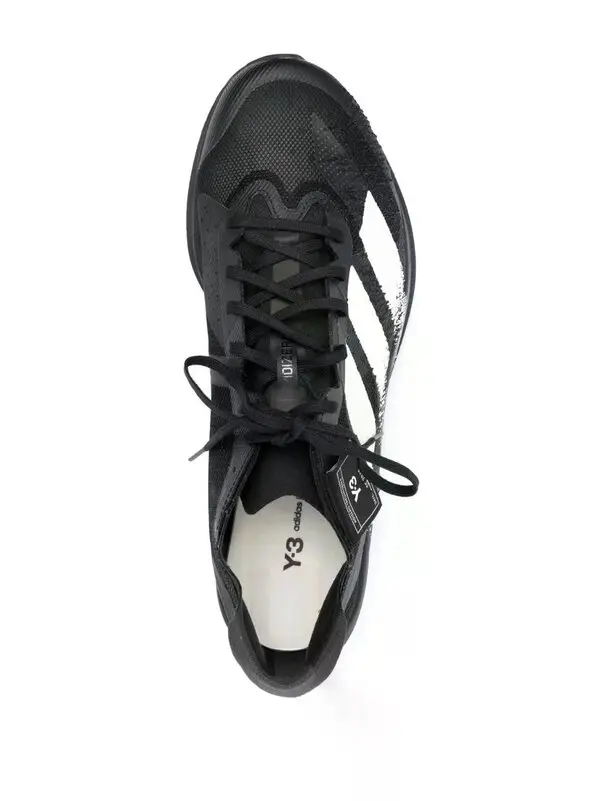 Y3 Striped Lace-up Sneakers