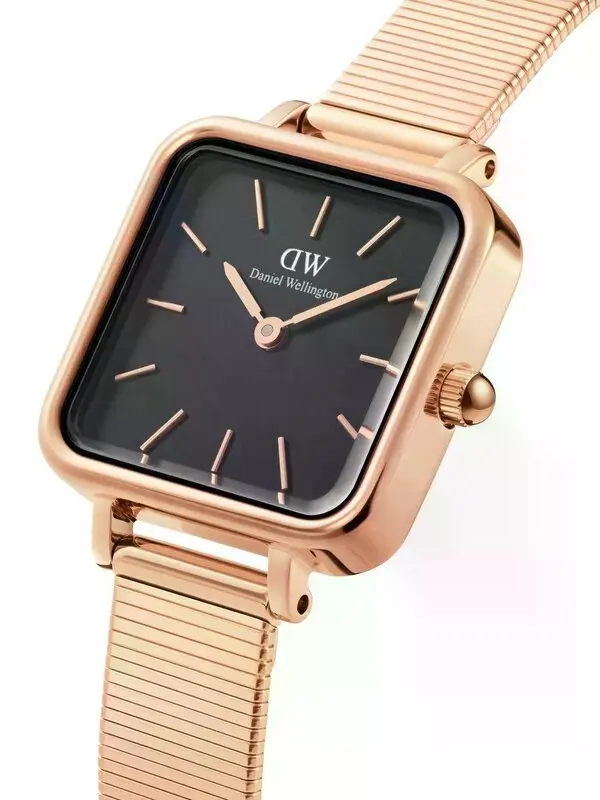 DANIEL WELLINGTON Quadro Studio 22mm Watch - Black