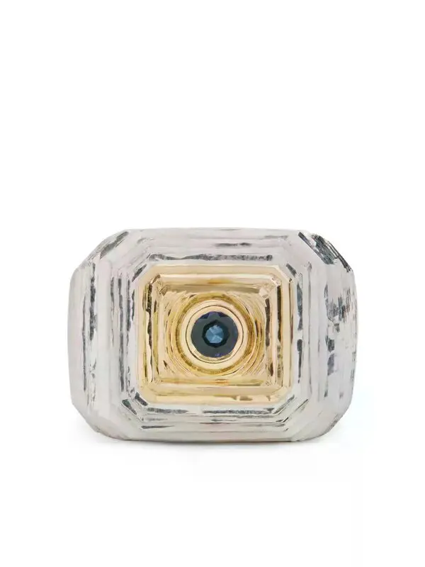 DUFFY JEWELLERY Square Signet Ring - Silver