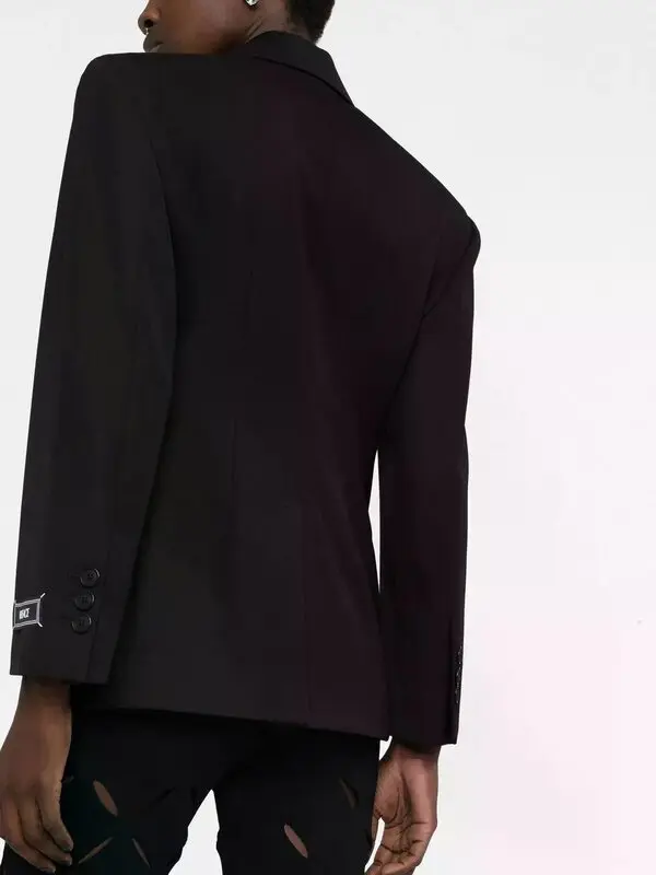 Versace Single-breasted Wool Blazer