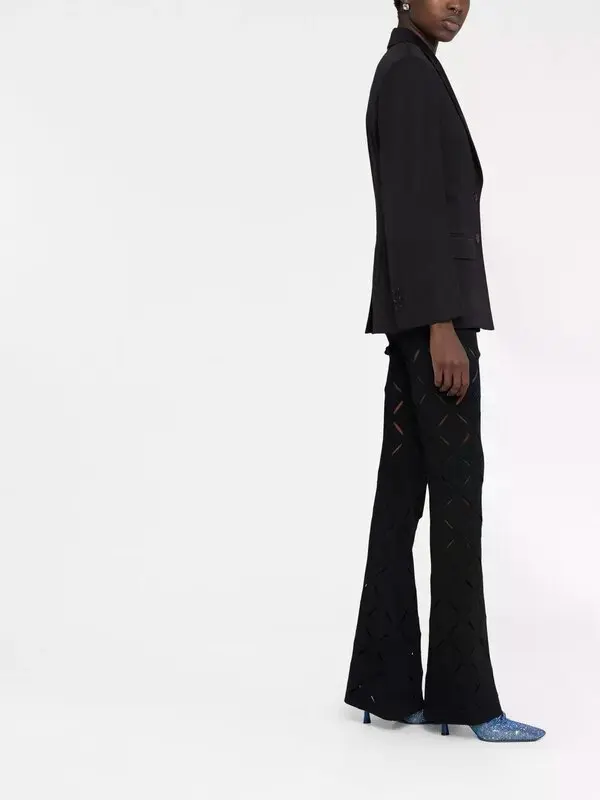 Versace Single-breasted Wool Blazer