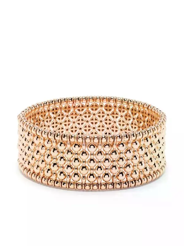 PRAGNELL 18kt Rose Gold Bohemia Bangle - Pink