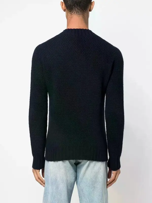 DRUMOHR Cable-knit Crew-neck Jumper