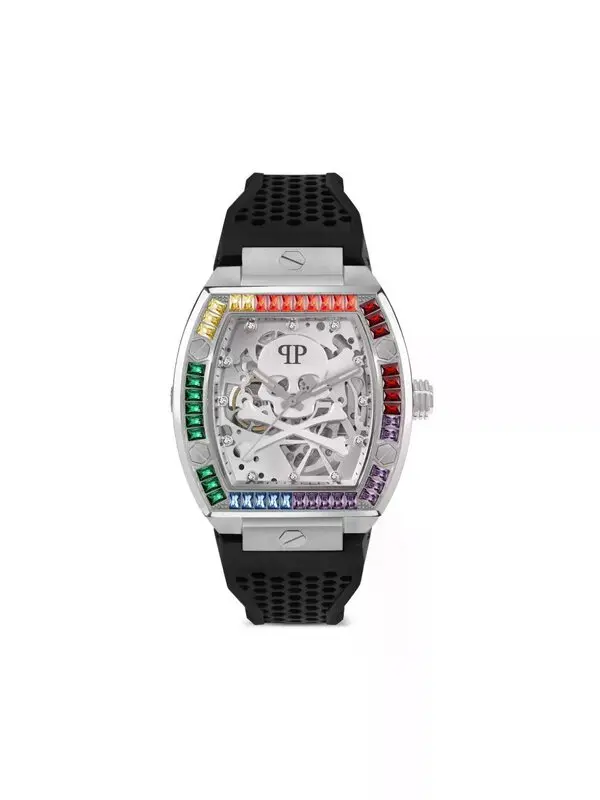 Philipp Plein The $keleton 44mm Watch - Silver