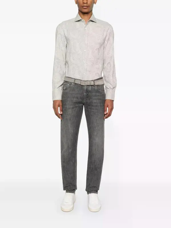 Brunello Cucinelli Paisley-jacquard Shirt