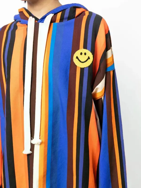 Joshua Sanders Smiley-patch Cotton Hoodie