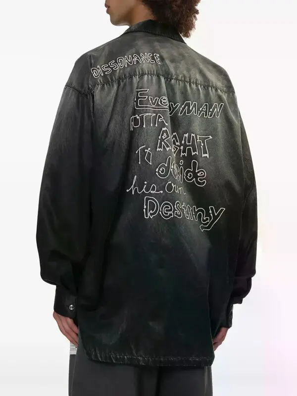 Mihara Yasuhiro Logo-patch Shirt