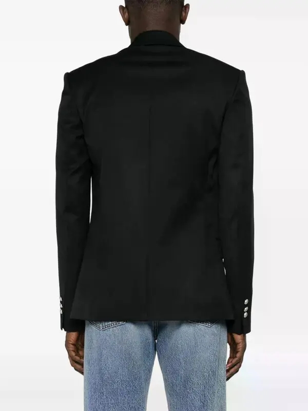 Balmain Button-embellished Wool Blazer