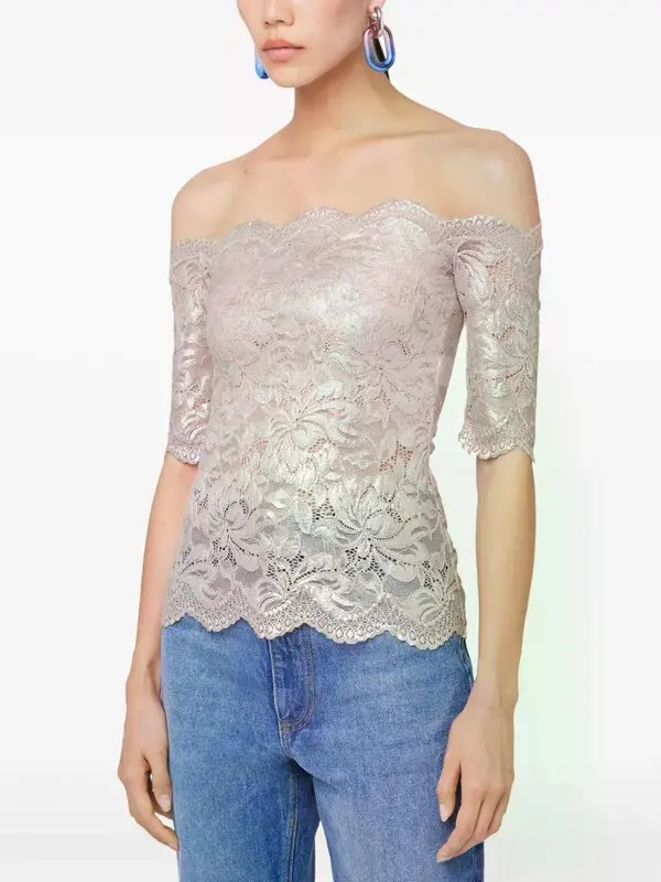 Rabanne Floral-lace Blouse