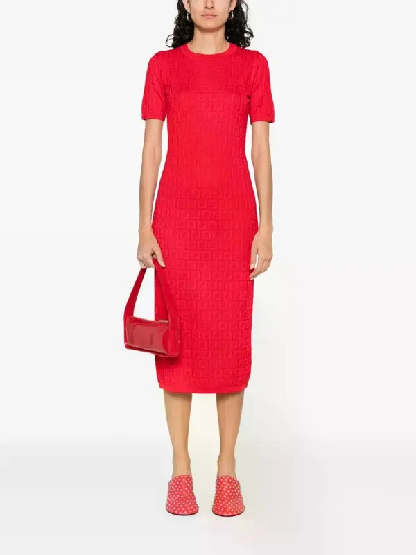 Fendi Ff-jacquard Dress