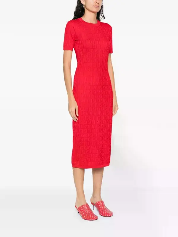 Fendi Ff-jacquard Dress