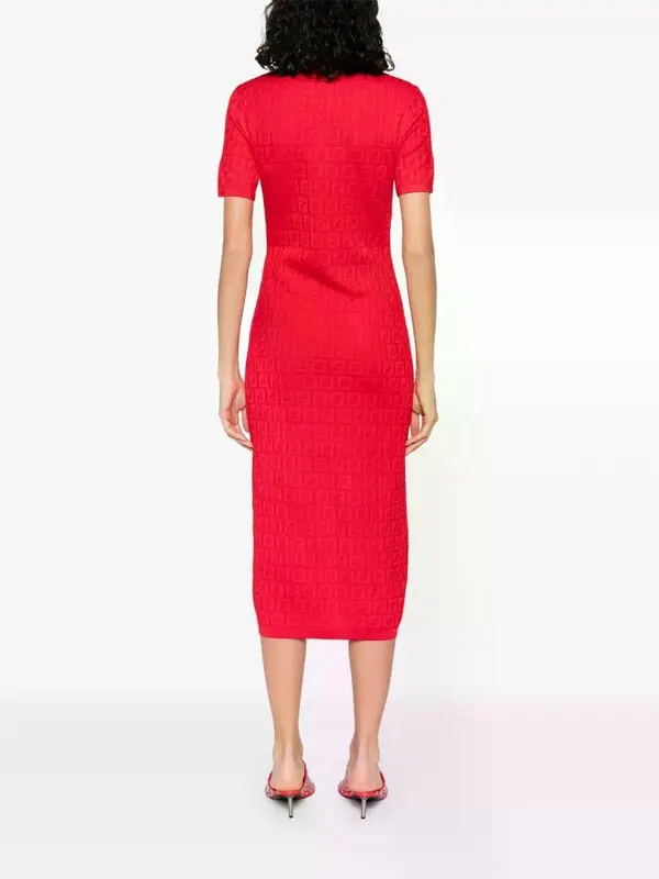 Fendi Ff-jacquard Dress