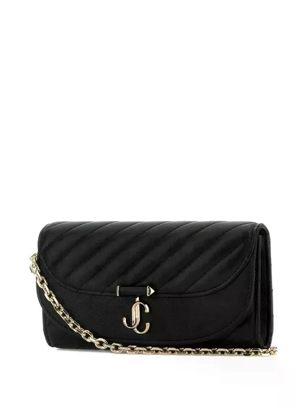 JIMMY CHOO Curve Quilted Chain-strap Shoulder Bag