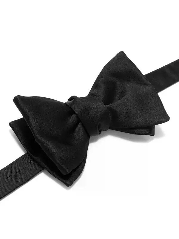JIL SANDER Silk Bow Tie