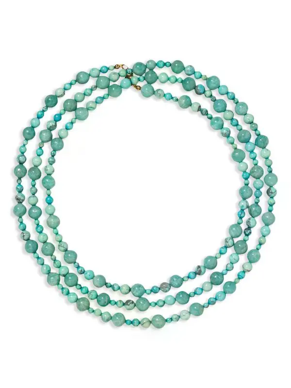 JENNIFER BEHR X Julia Berolzheimer Malta Necklace - Blue