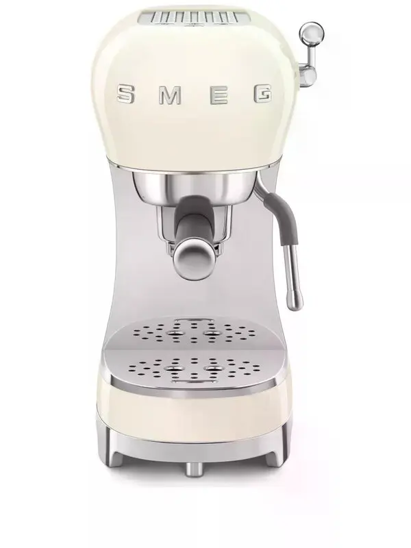 SMEG 50's Style Espresso Coffee Machine - Neutrals