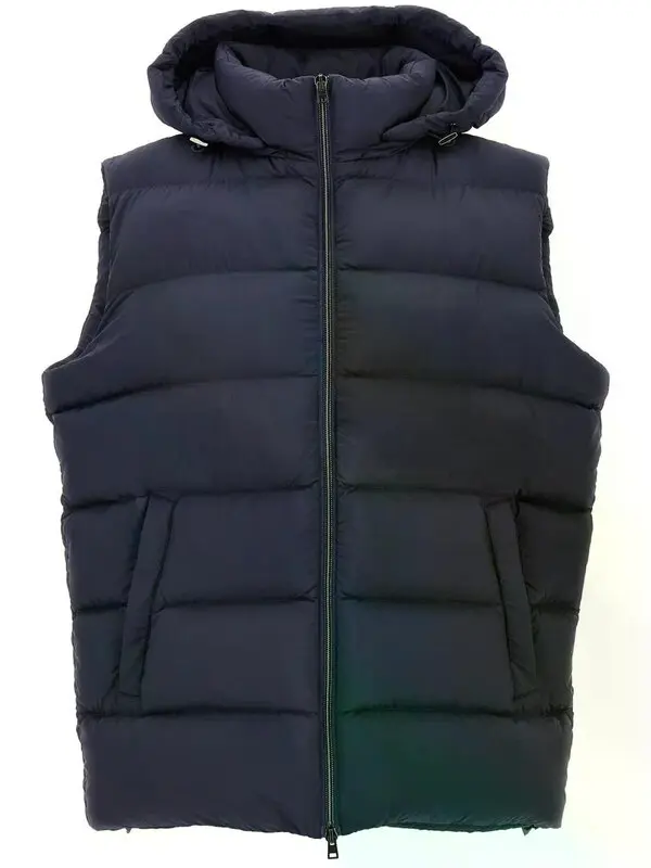 Herno Padded Gilet - Blue