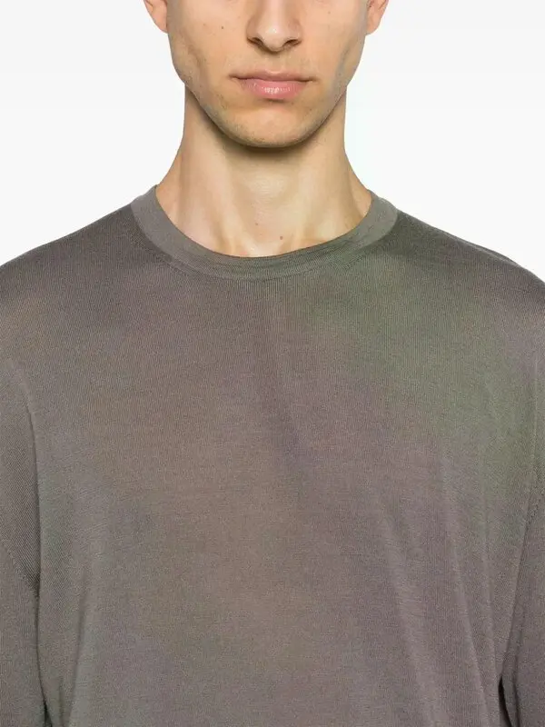 D4.0 Wool Crew Neck Sweater
