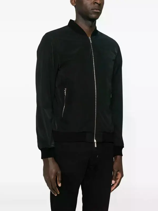 MOORER Sorano Bomber Jacket - Black