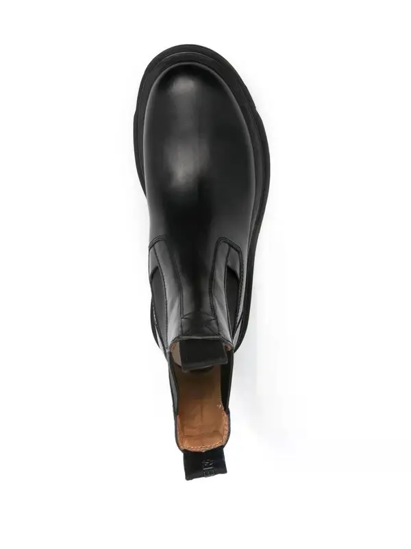 BUTTERO® Leather Chelsea Boots