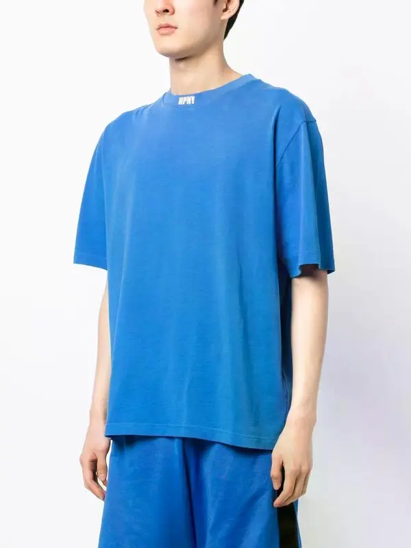 Heron Preston Hpny-print Short-sleeve T-shirt - Blue