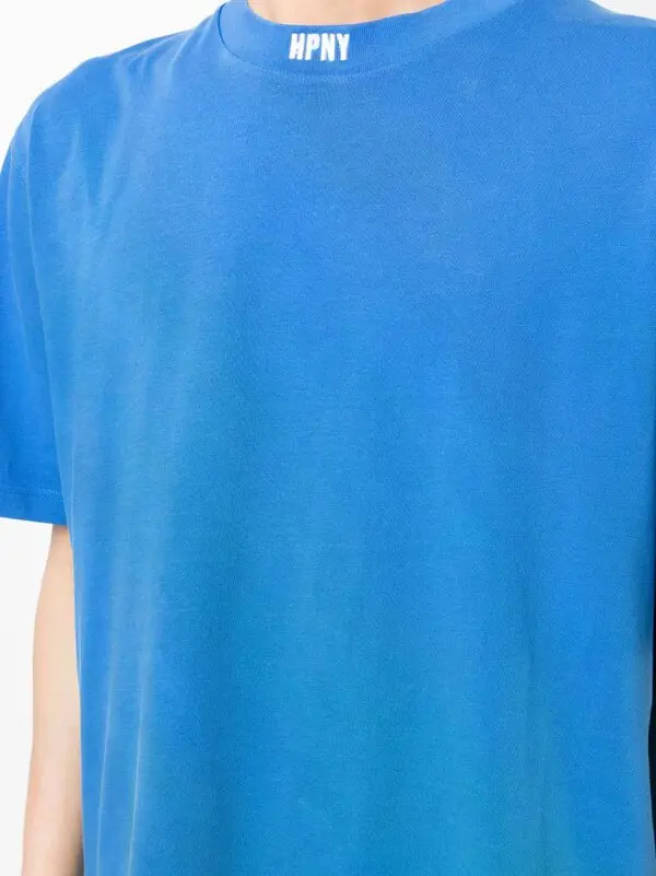 Heron Preston Hpny-print Short-sleeve T-shirt - Blue