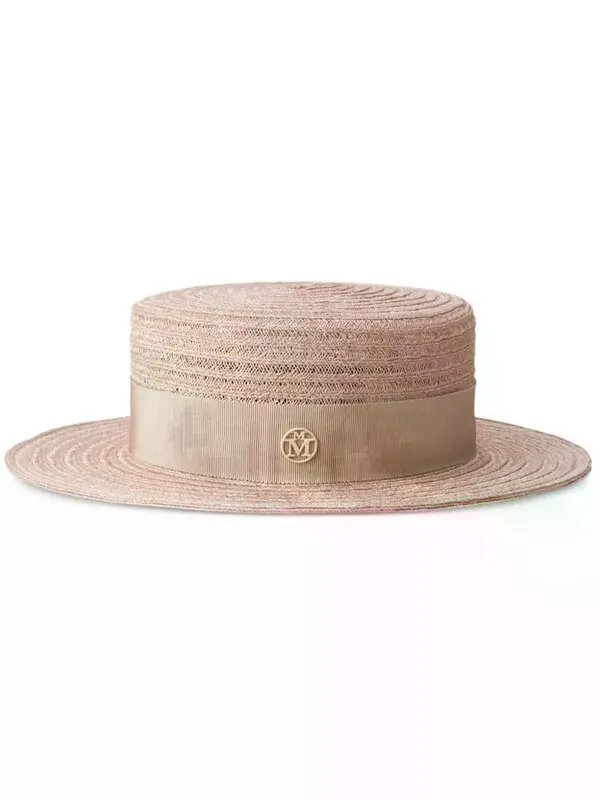MAISON MICHEL Kiki Hat - Neutrals
