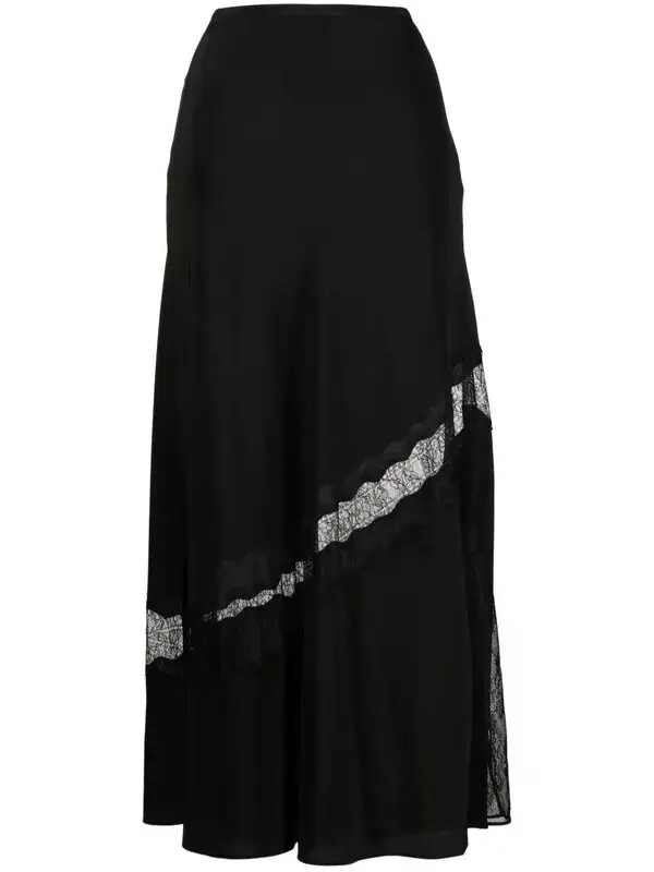 Zadig&Voltaire Jayal Silk Midi Skirt