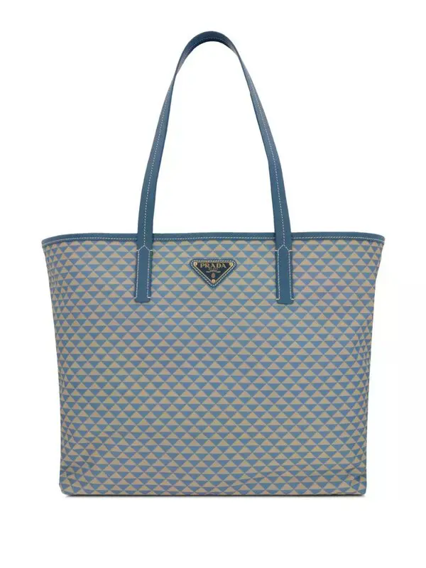 Prada Re-nylon Tote Bag - Blue