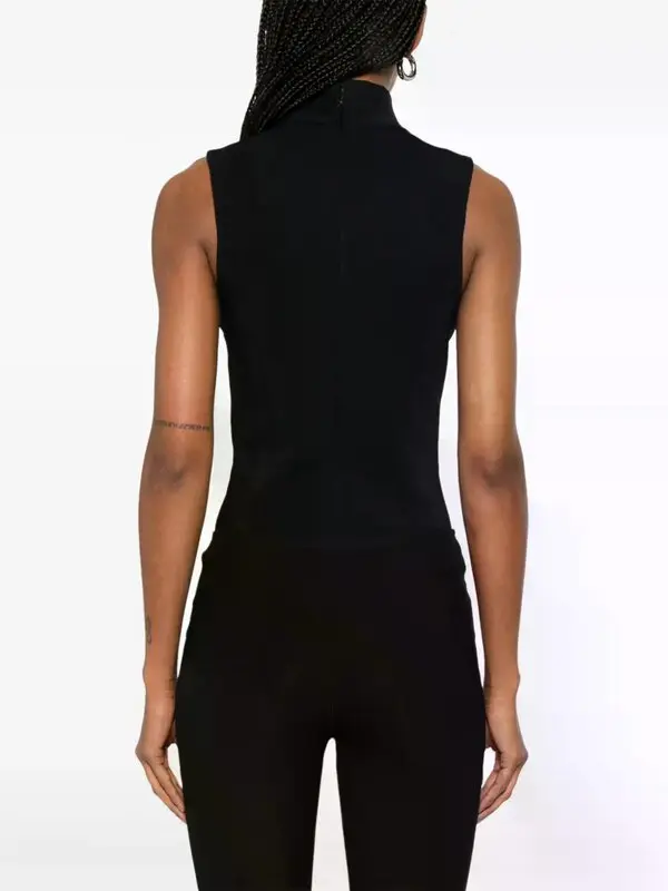 MUGLER Cut-out Detailed Playsuit