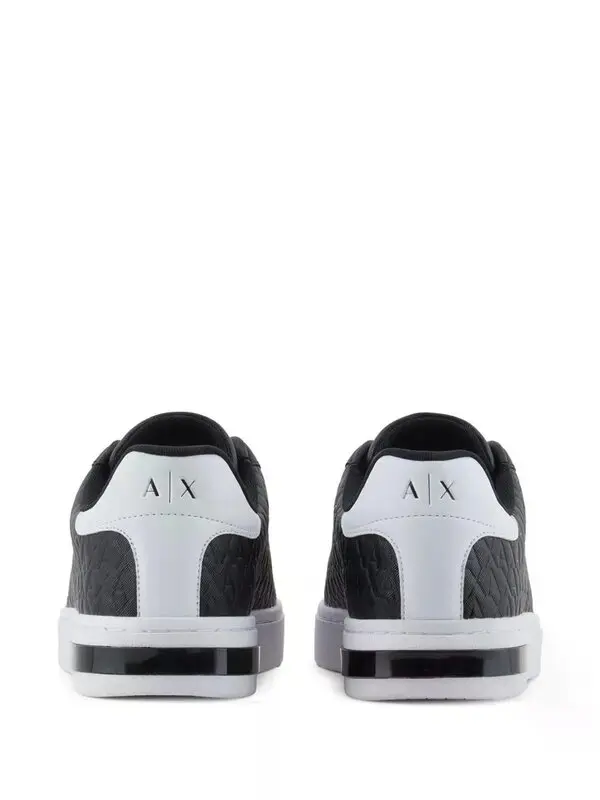 Armani Exchange Monogram-debossed Sneakers